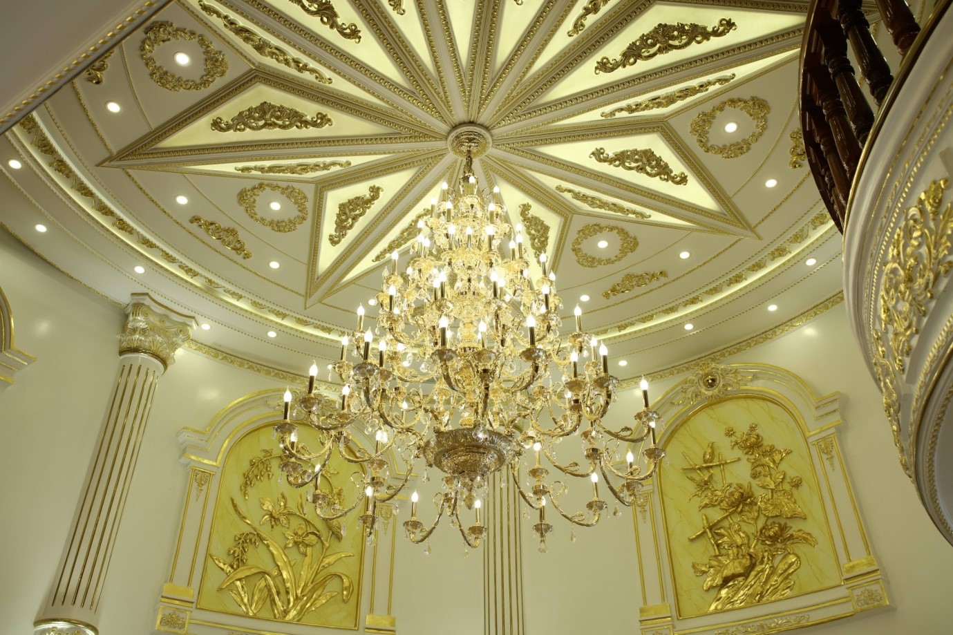 Giải pháp đèn trang trí cho đại sảnh và đèn thiết kế cho thông tầng ...